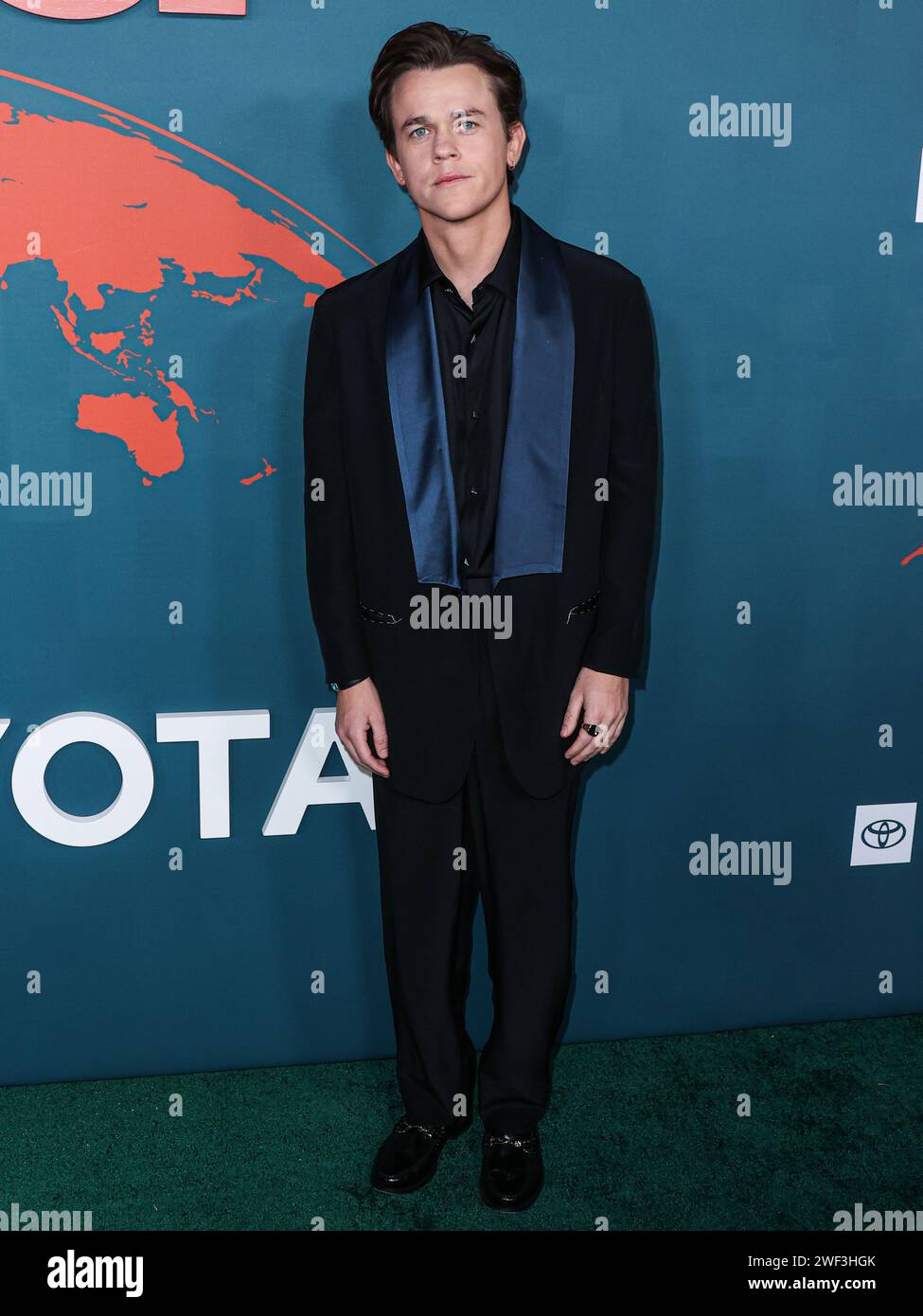 HOLLYWOOD, LOS ANGELES, CALIFORNIA, USA - JANUARY 27: John Owen Lowe ...