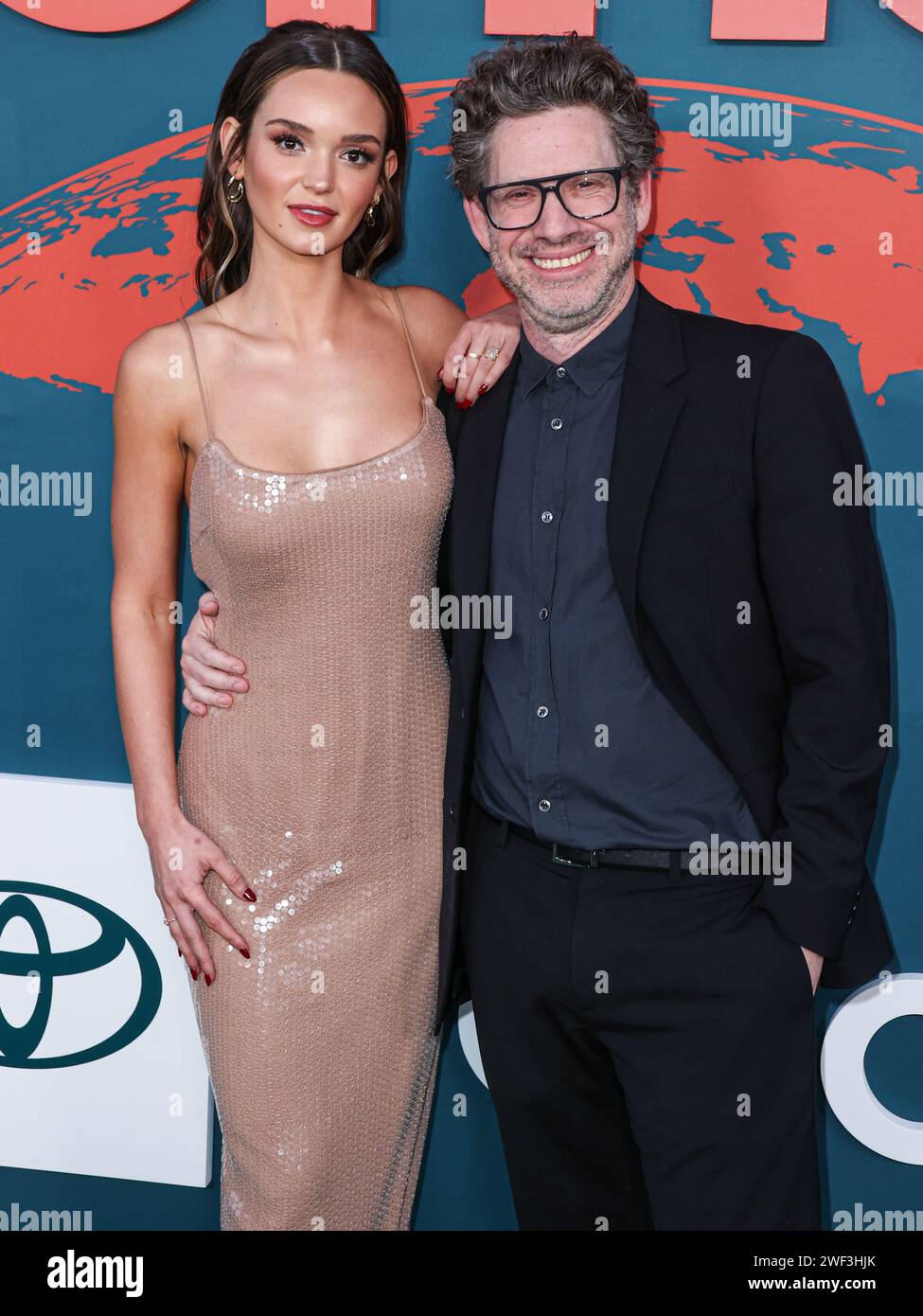 HOLLYWOOD, LOS ANGELES, CALIFORNIA, USA - JANUARY 27: Lilah Pate and K ...