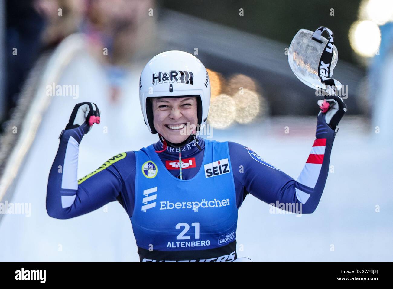 Altenberg, Germany. 28th Jan, 2024. Luge: World Championship Women's ...