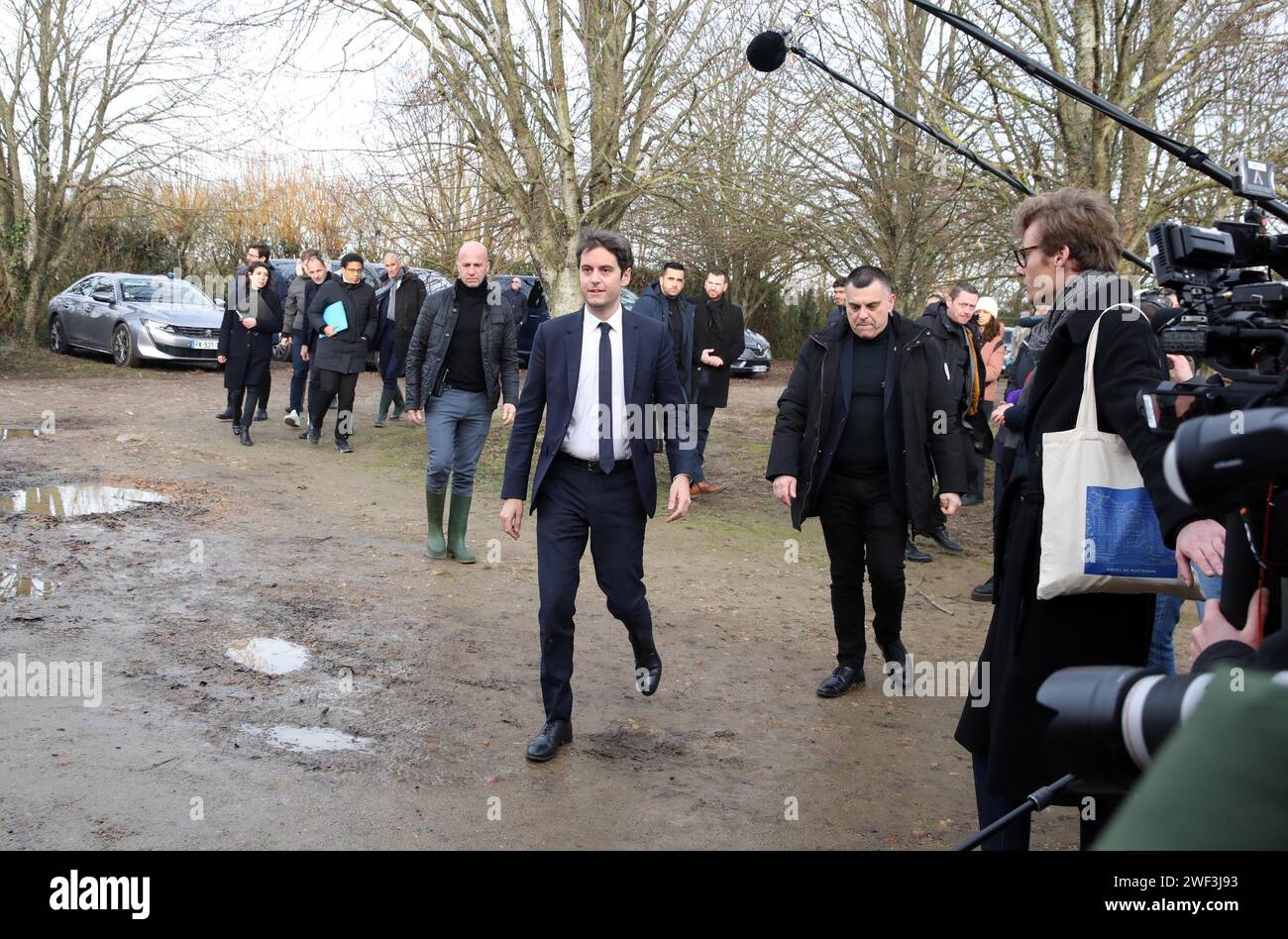 Tours, France. 28th Jan, 2024. © PHOTOPQR/LA NOUVELLE REPUBLIQUE/h le ...