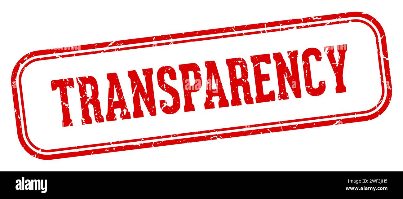 transparency stamp. transparency rectangular stamp isolated on white background Stock Vector ...