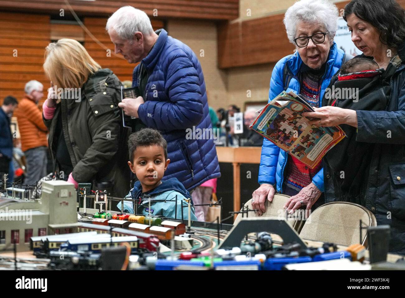 Kendal, Cumbria 28th January 2024 *Photographed with permission of ...