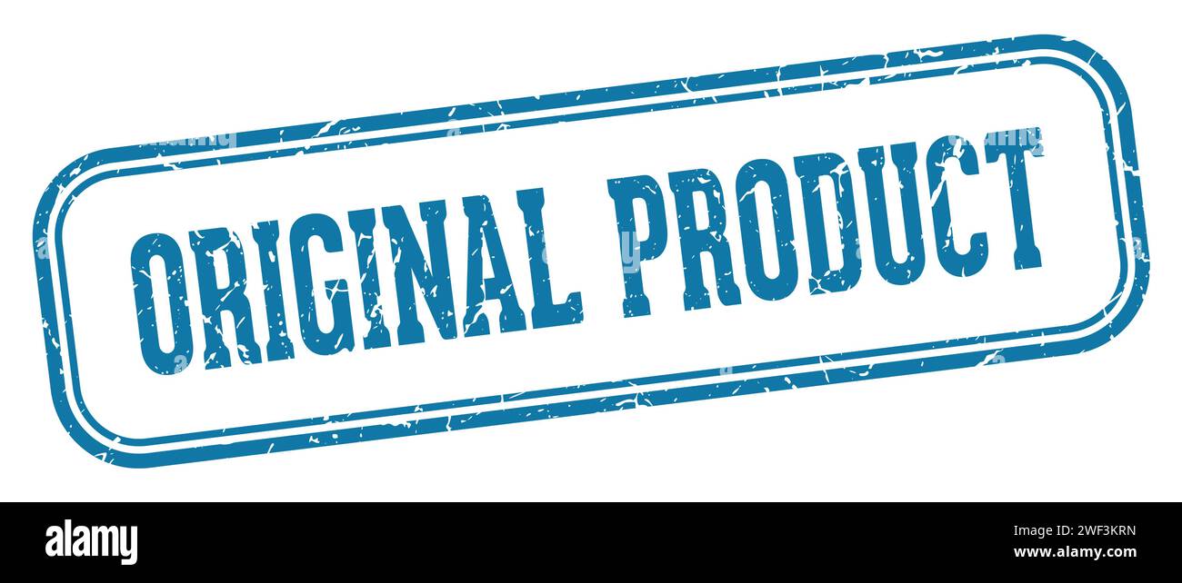 original product stamp. original product rectangular stamp isolated on white background Stock ...