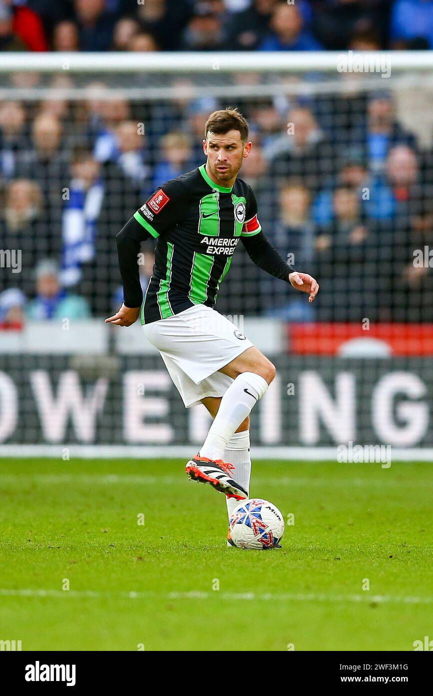 Bramall Lane, Sheffield, England - 27th January 2024 Pascal Gros (13 ...