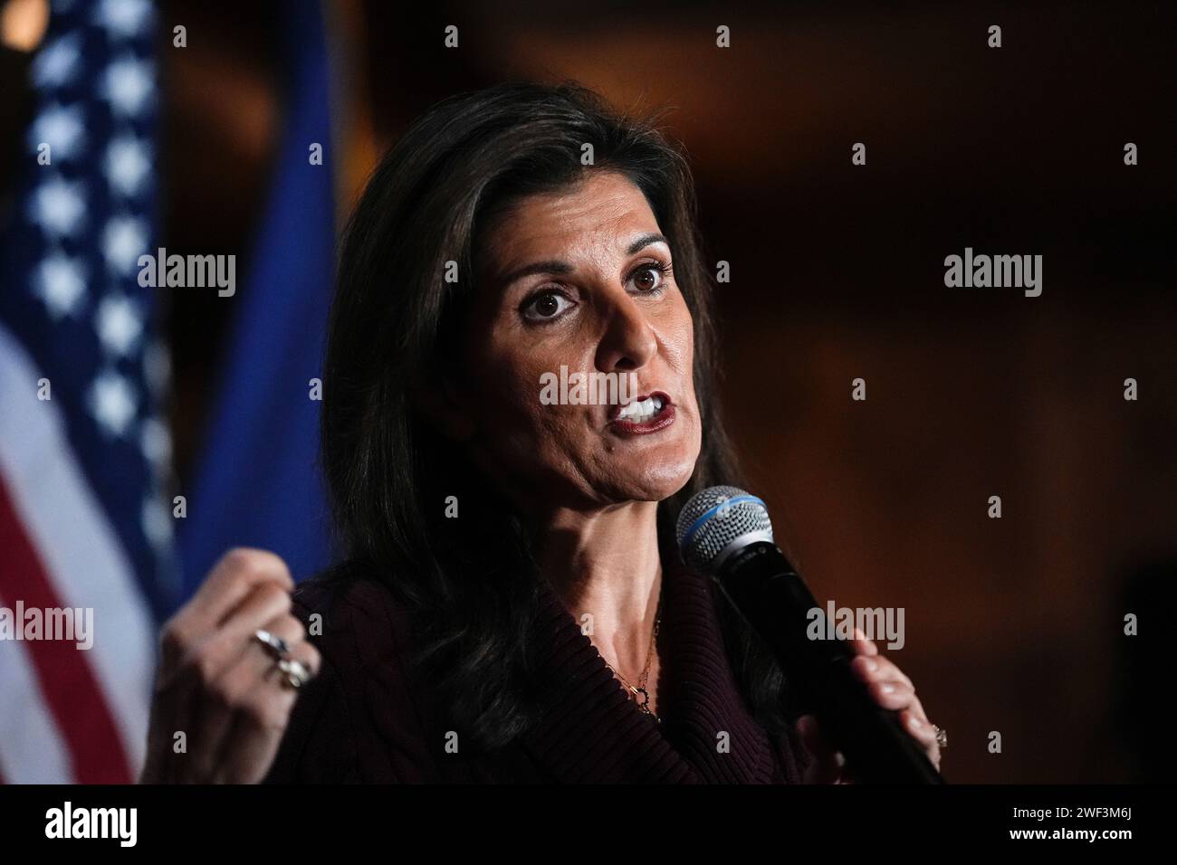 FILE - Republican presidential candidate former UN Ambassador Nikki ...