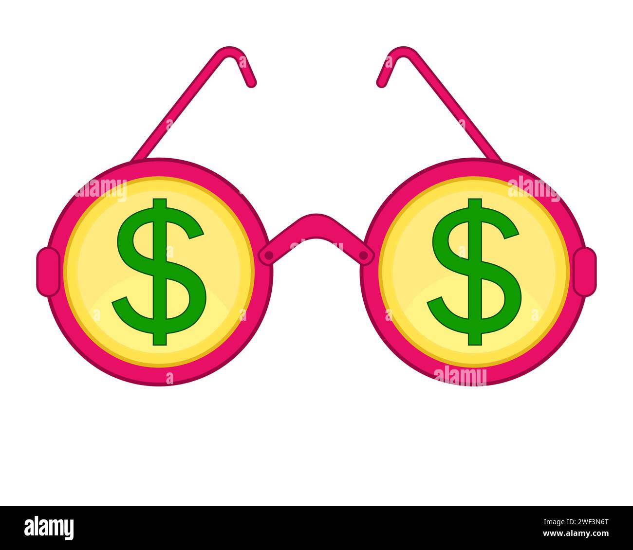 Cartoon two coins isolated vector hi-res stock photography and images ...