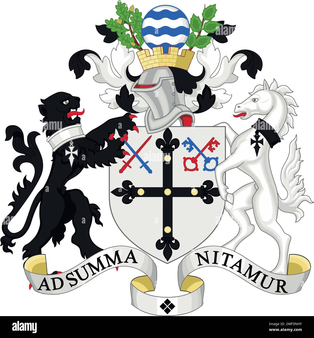 Map of croydon hi-res stock photography and images - Alamy