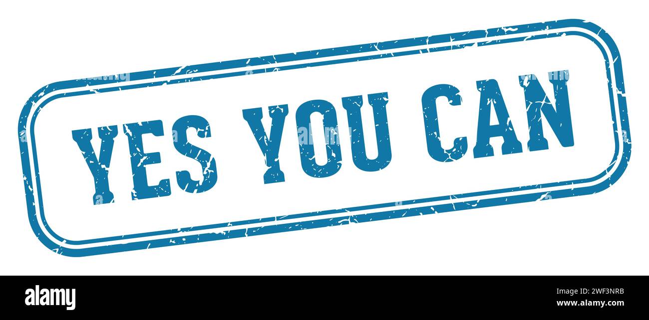 yes you can stamp. yes you can rectangular stamp isolated on white ...