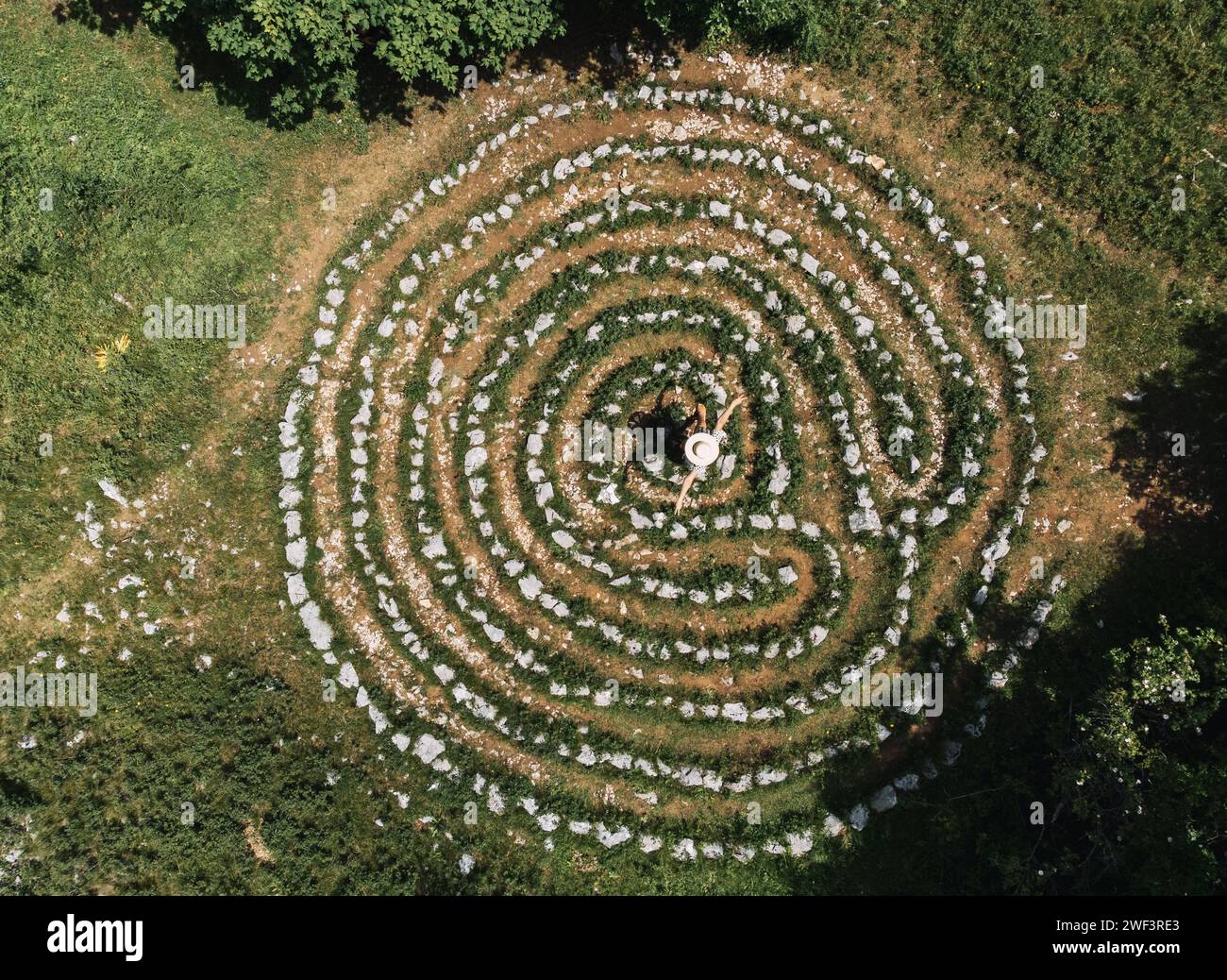 Celestial labyrinth hi-res stock photography and images - Alamy