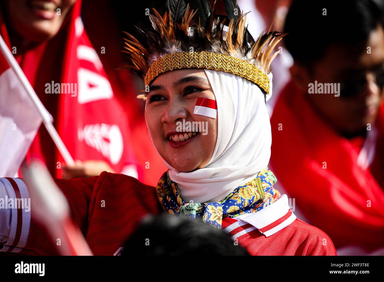 Doha, Qatar, 28 Jan 2024, AFC Asian Cup Qatar 2023 Round of 16 ...