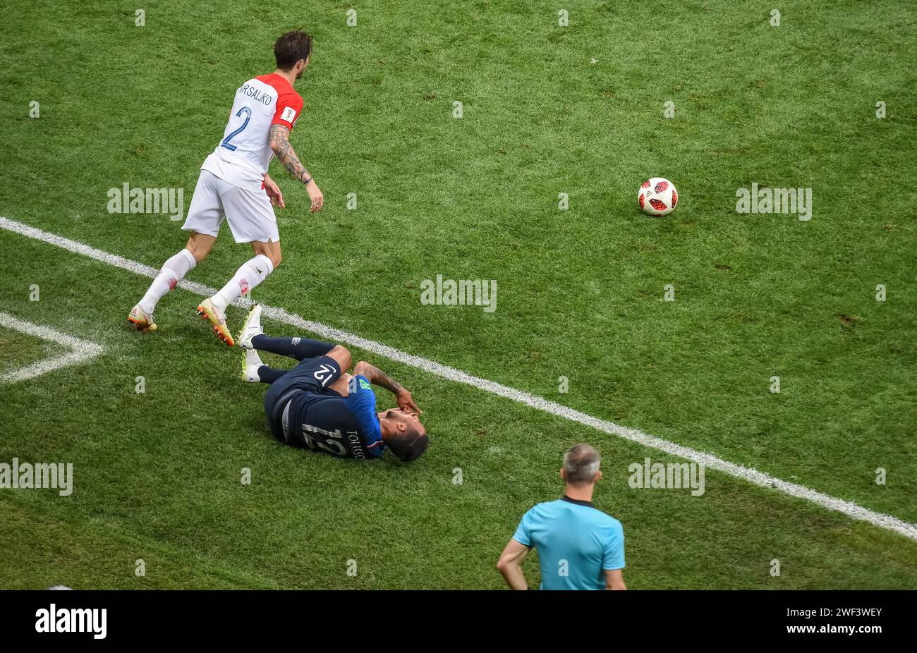 Moscow, Russia – July 15, 2018. France national football team ...