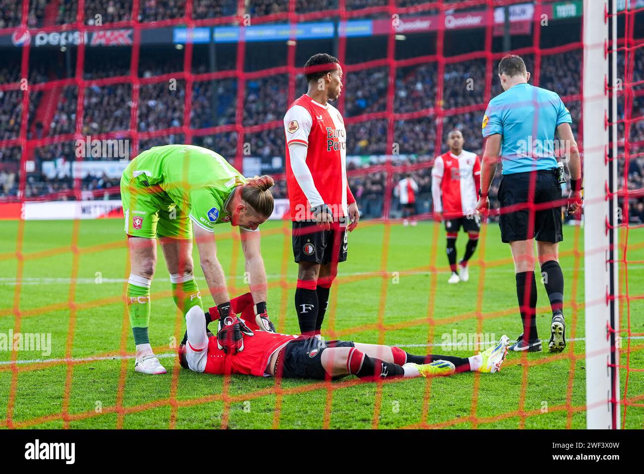Rotterdam, The Netherlands. 28th Jan, 2024. Rotterdam - FC Twente ...