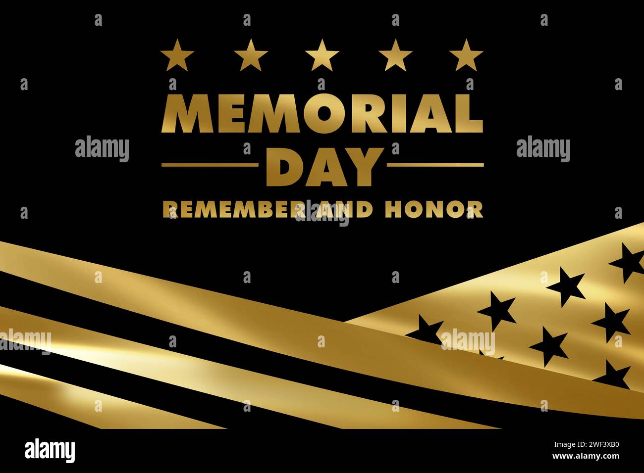 American flag with the text Memorial day. Memorial Day patriotic image ...