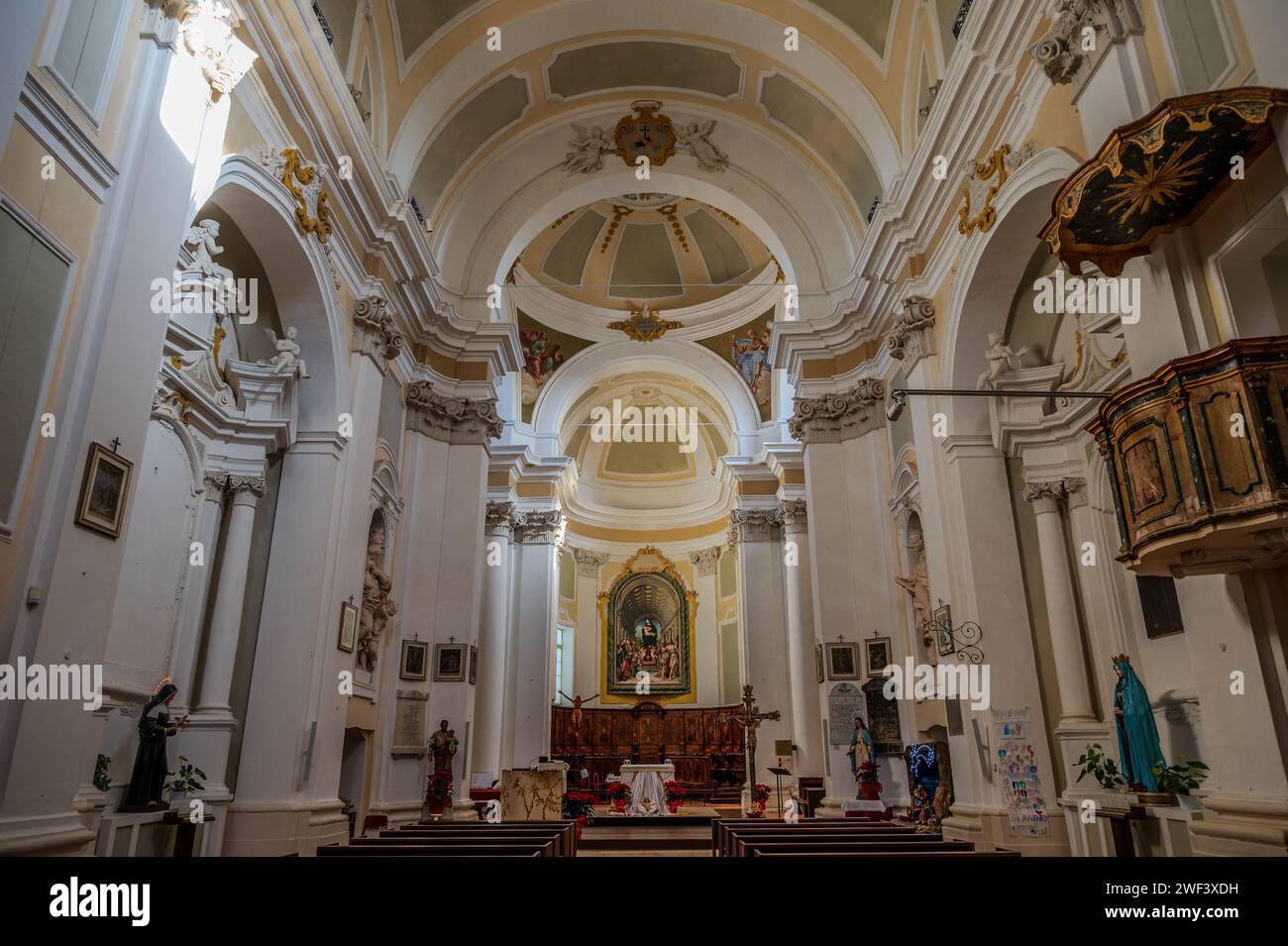 Built in the 13th century, it has a Romanesque style exterior and a ...