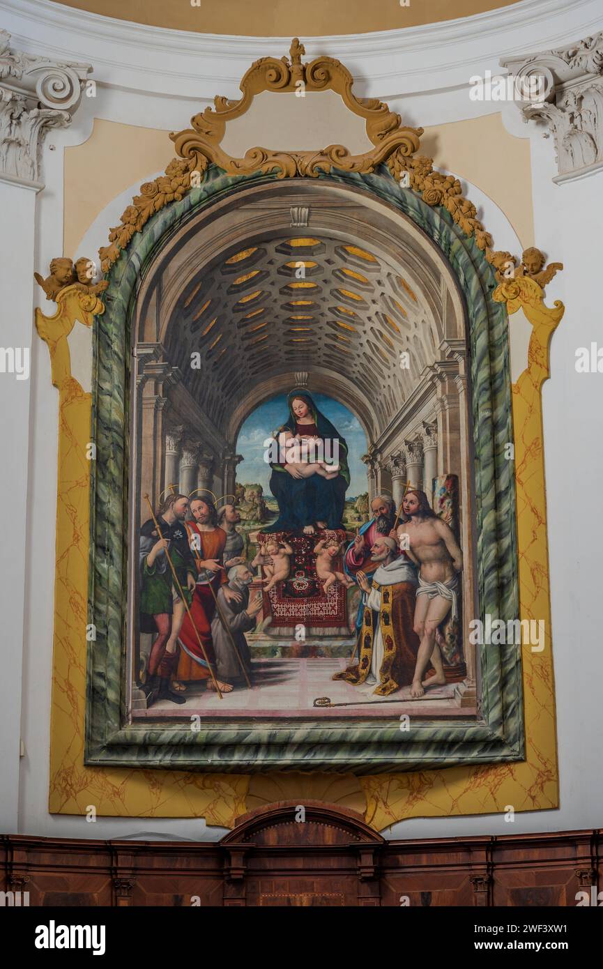Built in the 13th century, it has a Romanesque style exterior and a ...