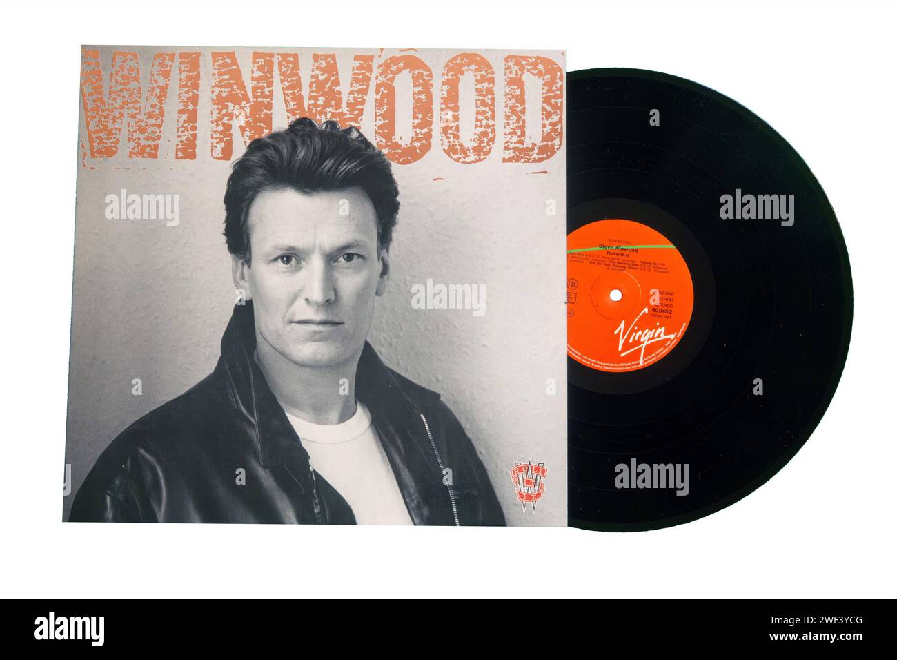 Cover des Albums ROLL WITH IT des englischen Sängers STEVE WINWOOD aus ...