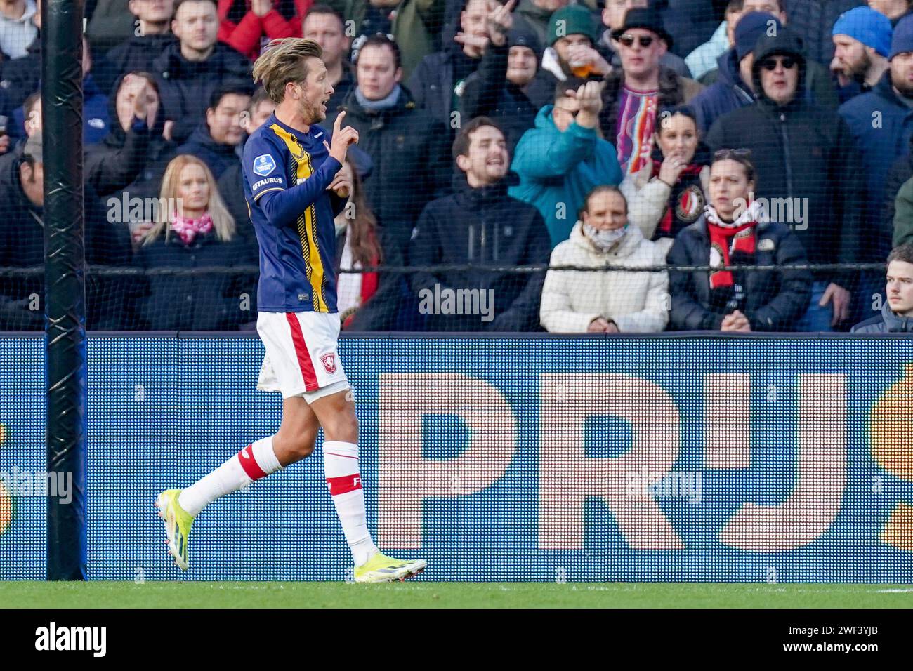 Rotterdam, Netherlands. 28th Jan, 2024. ROTTERDAM, NETHERLANDS ...