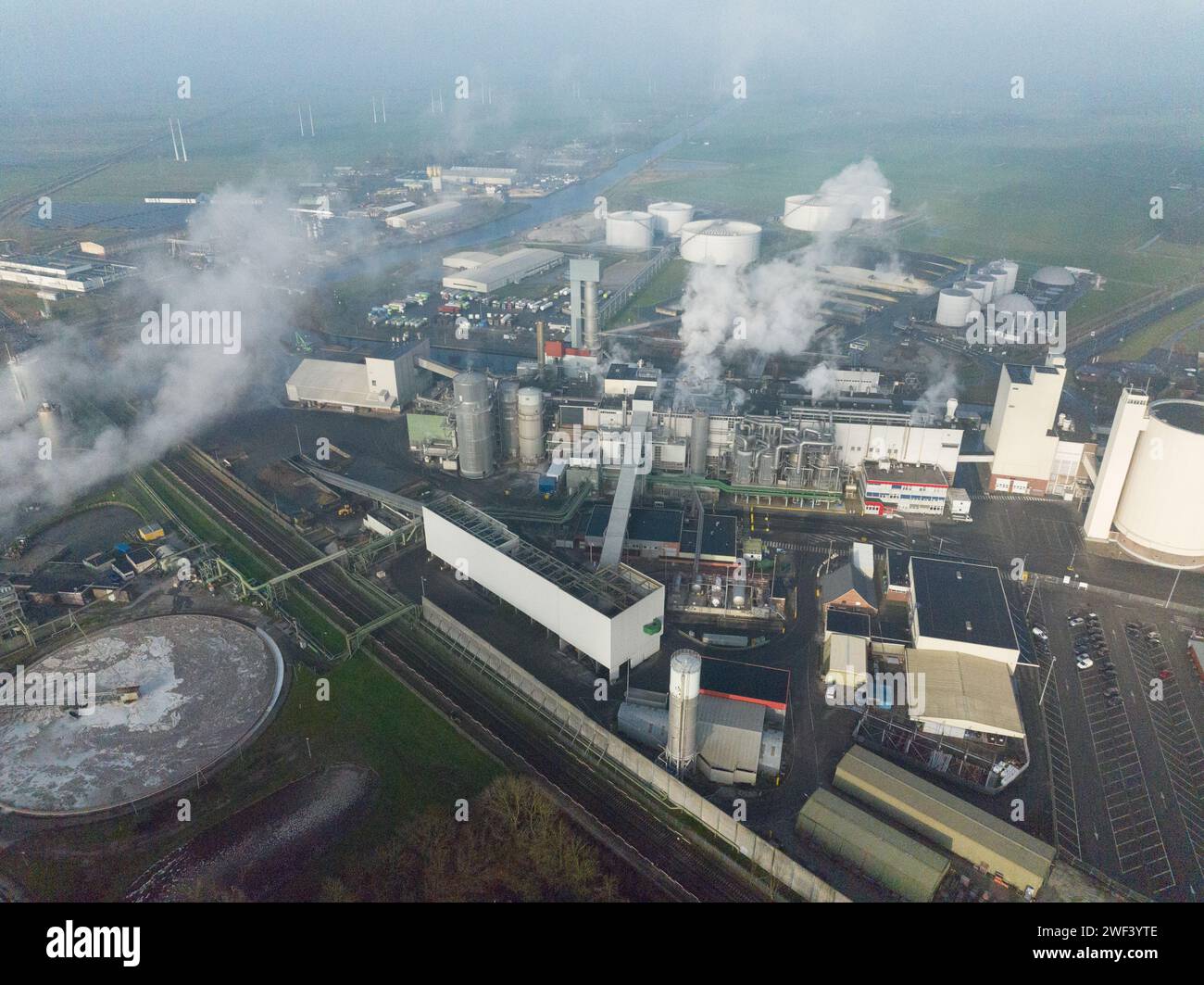 Producing green gas biomethane from sugar beet residues. Large ...