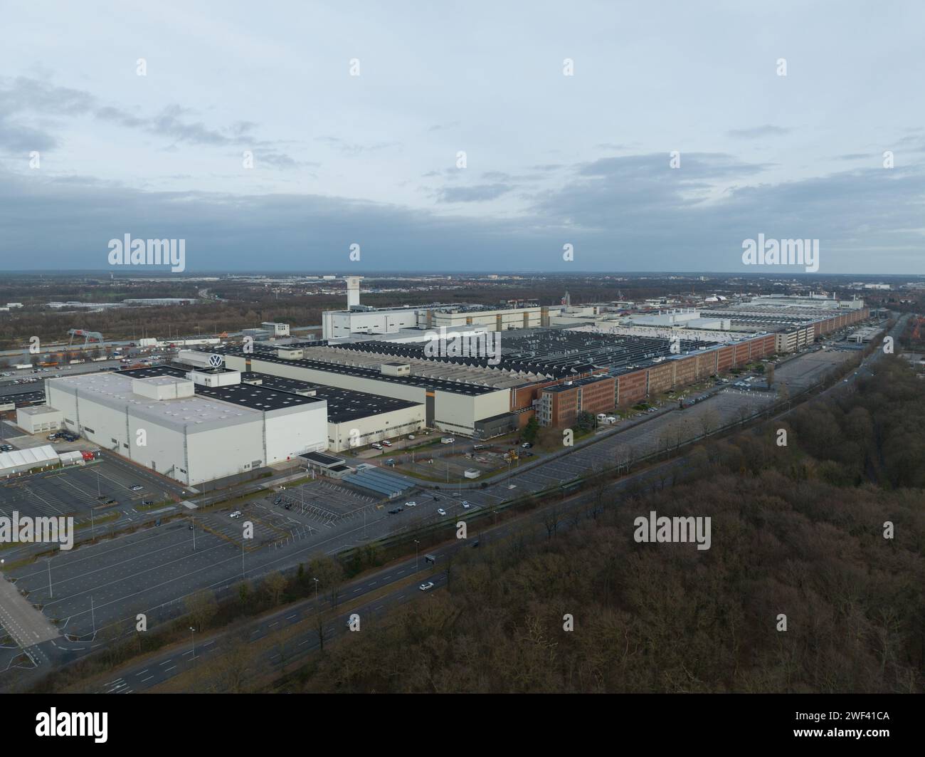 Hannover, Germany, December 29th, 2023: Volkswagen Commercial Vehicles ...