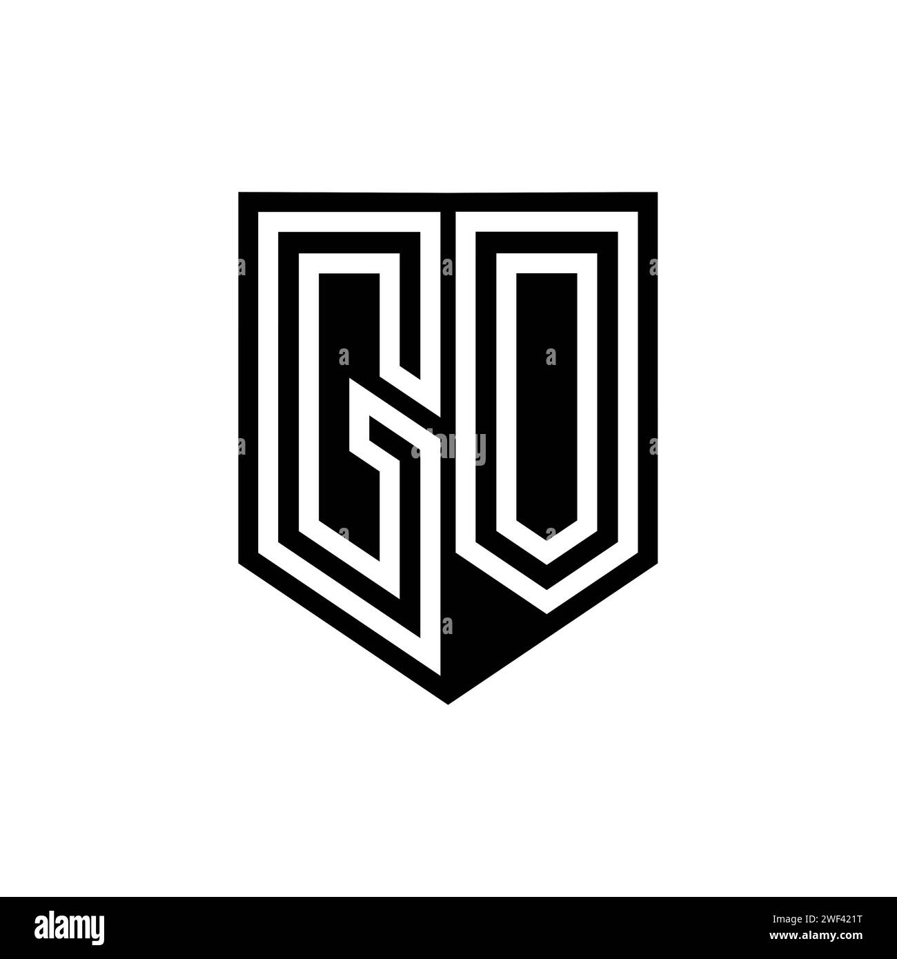 Go alphabet Black and White Stock Photos & Images - Alamy