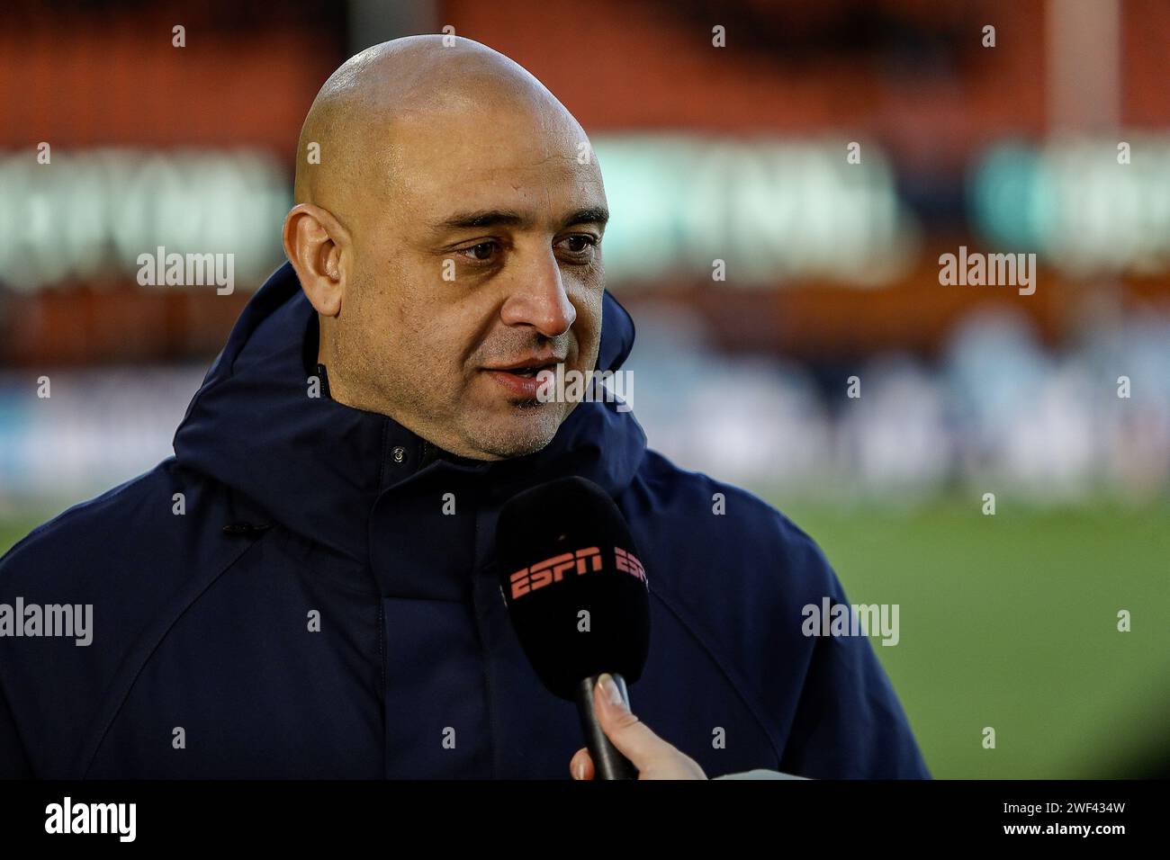 VOLENDAM - 28-01-2024, KRAS Stadium. Dutch Eredivisie Football season ...