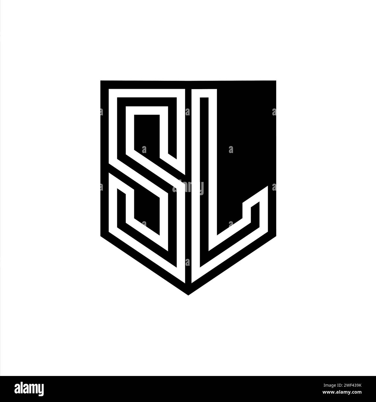 Sl logo Black and White Stock Photos & Images - Alamy