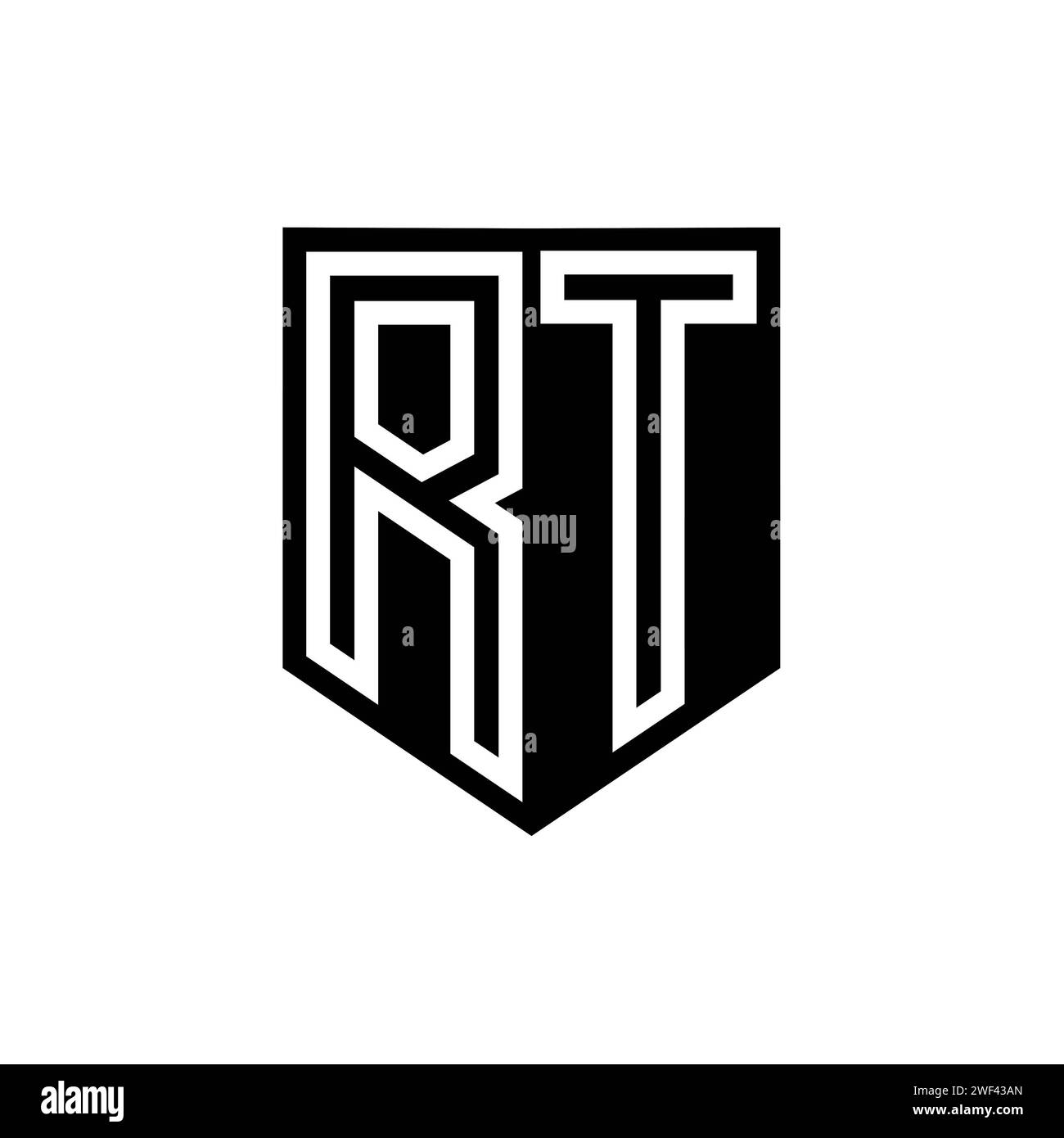 Letter rt logo hi-res stock photography and images - Alamy
