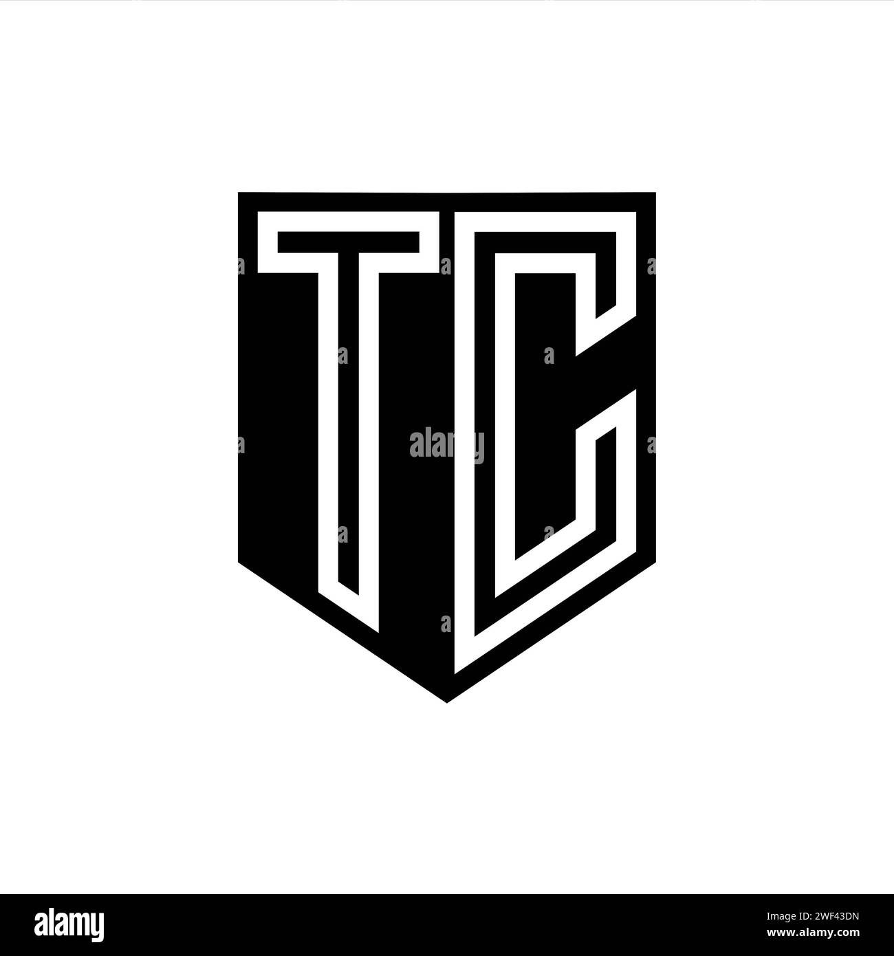 Initial tc logo hi-res stock photography and images - Alamy