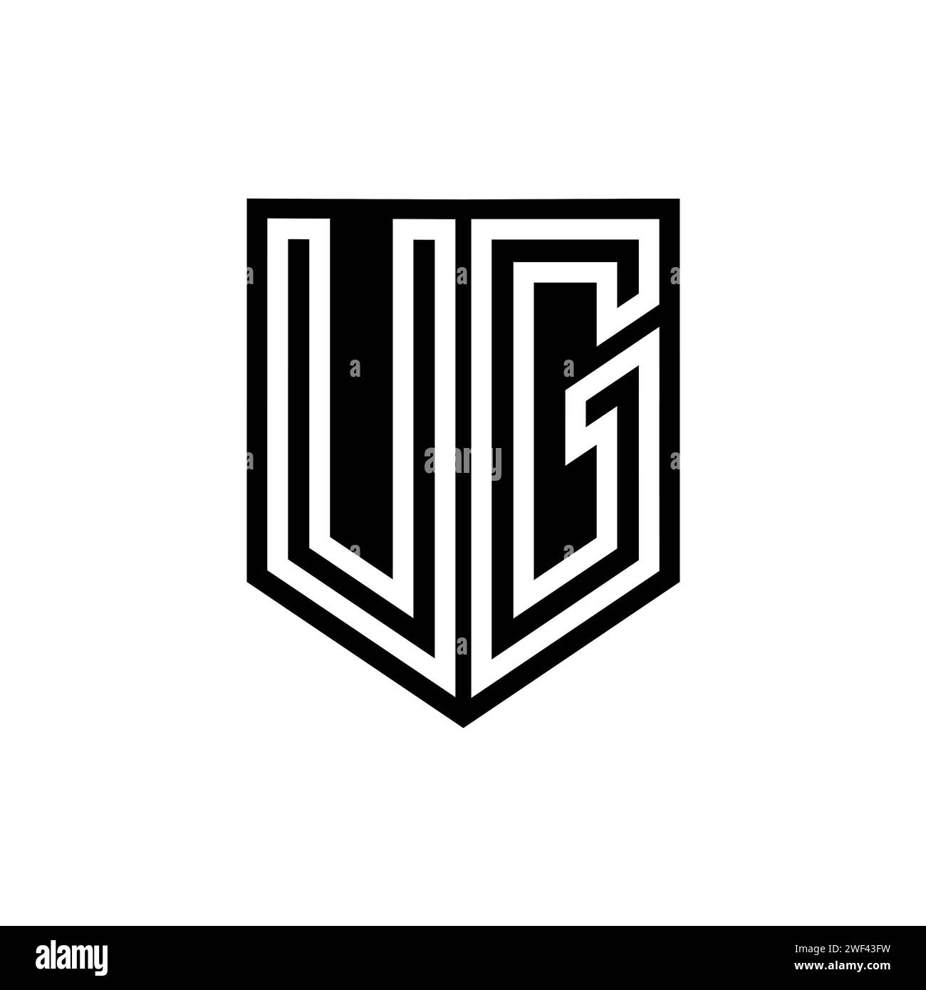 Ug font Cut Out Stock Images & Pictures - Alamy