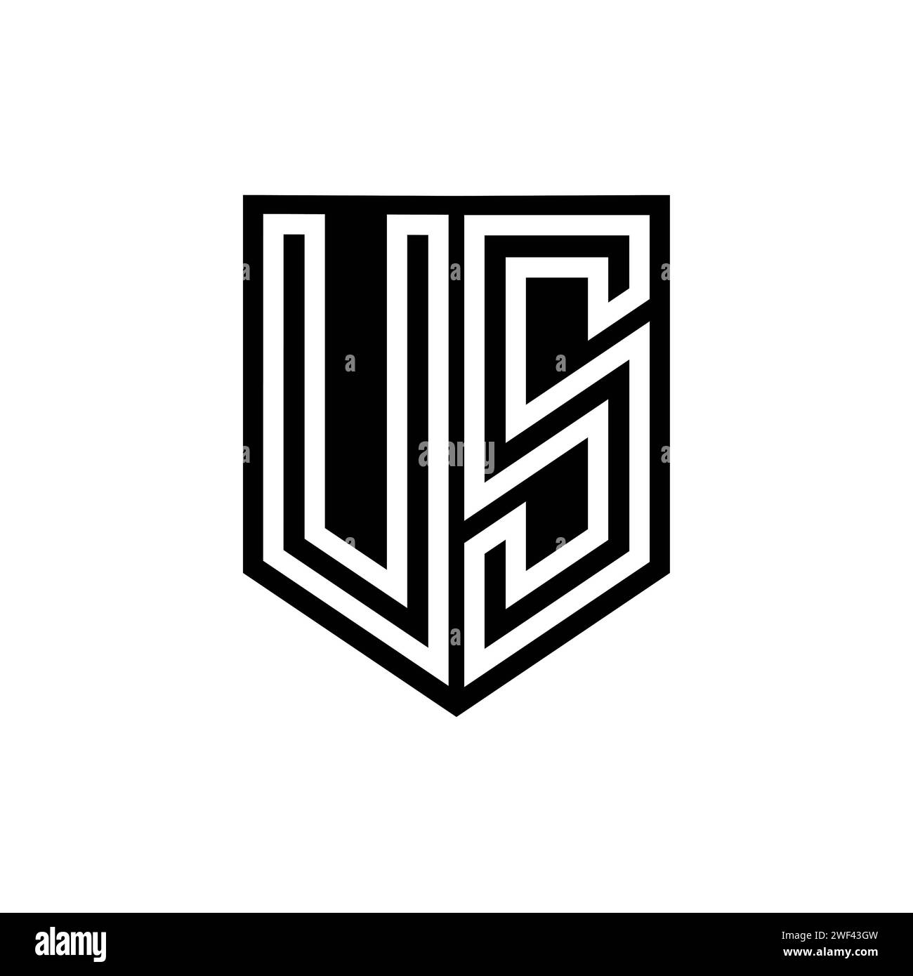 Us shield symbol emblem hi-res stock photography and images - Alamy