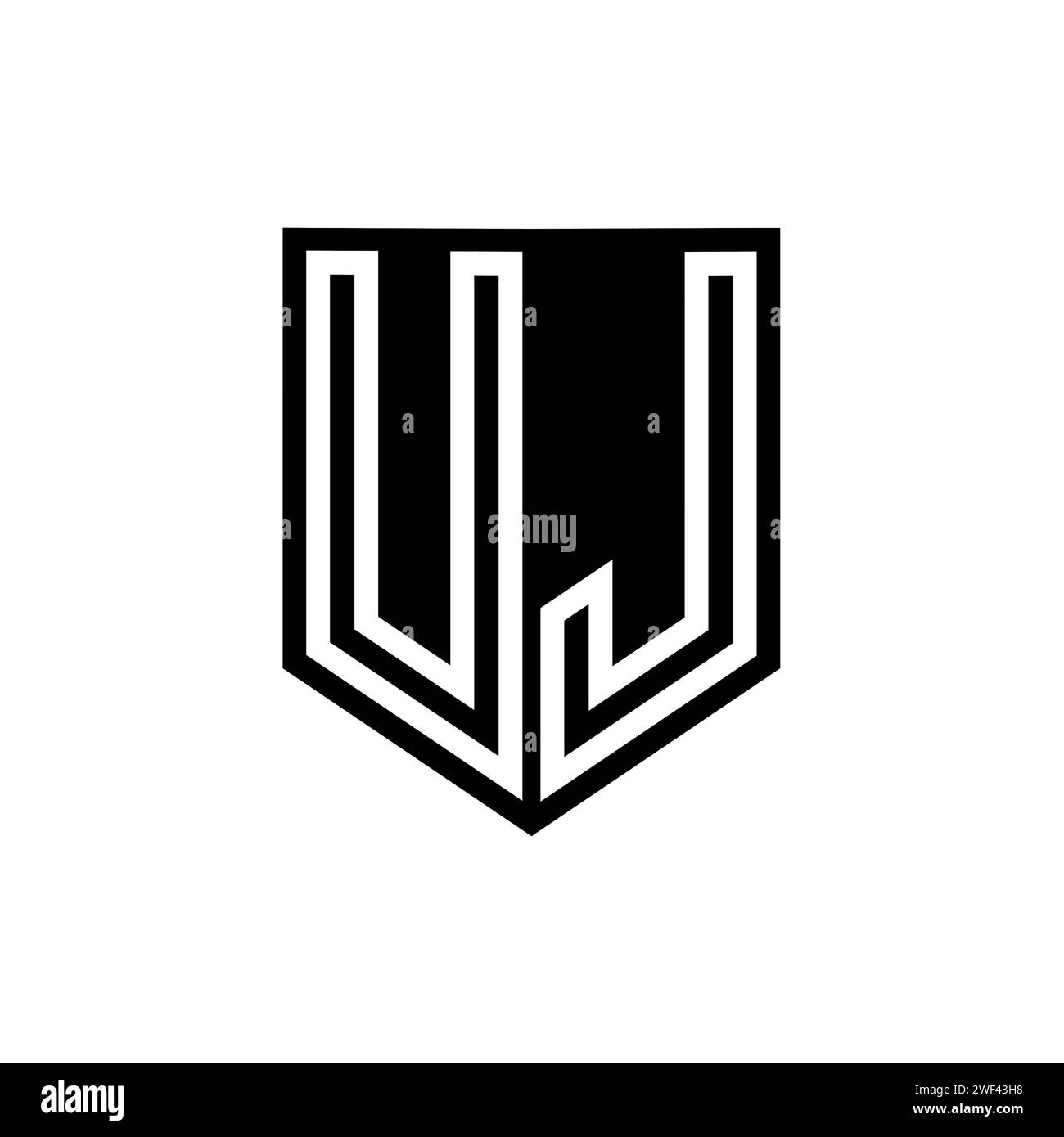 Letter uj logo hi-res stock photography and images - Alamy