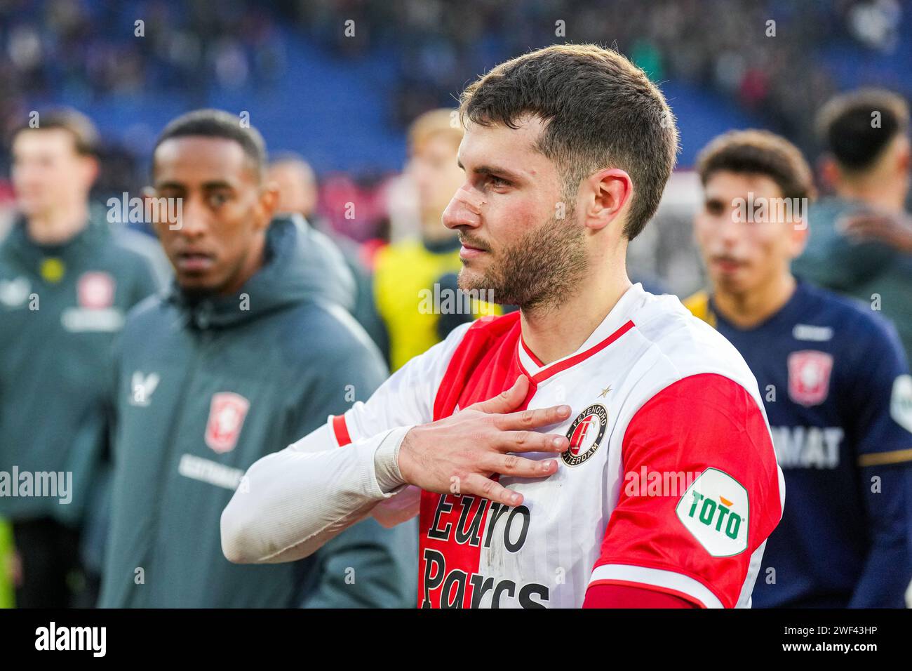 Rotterdam - Santiago Gimenez of Feyenoord during the Eredivisie match ...