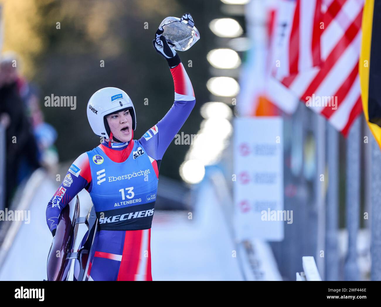 Altenberg, Germany. 28th Jan, 2024. Luge: World Championship Women's ...