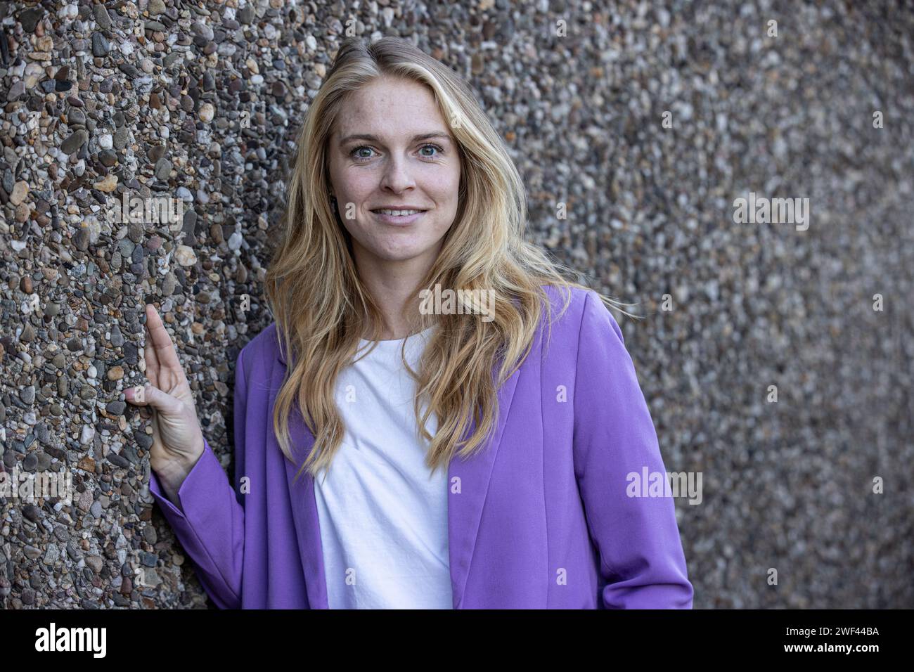 28.01.2024. Düsseldorf. Segel-Pionierin Rosalin Kuiper auf der boot 2024 Stock Photo - Alamy