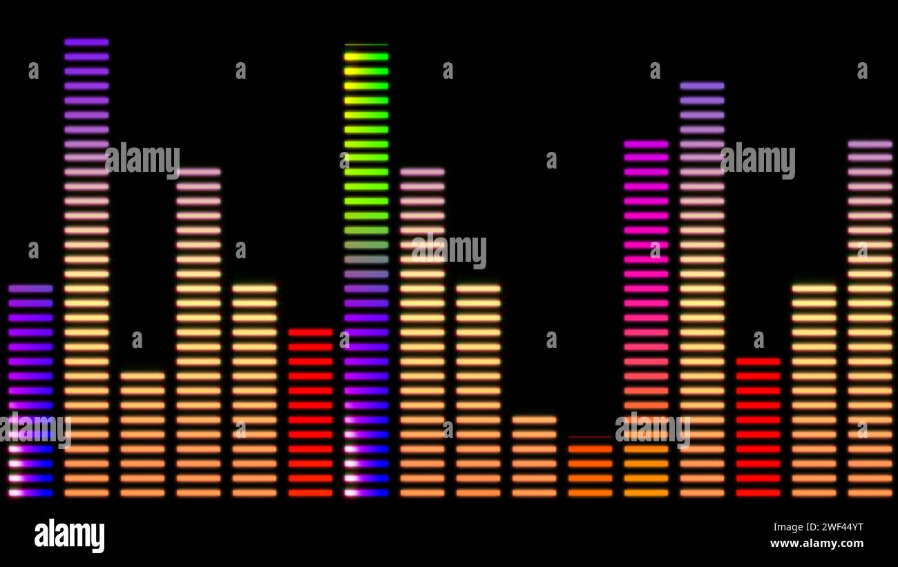 Playing sound bar equalizer hi-res stock photography and images - Alamy