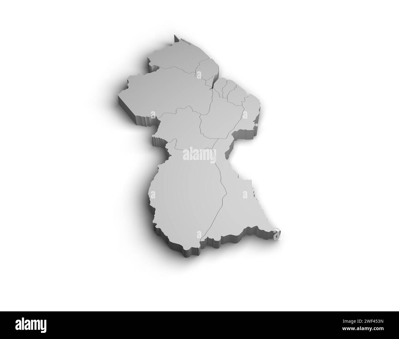 Vector illustration isometric grey Black and White Stock Photos ...
