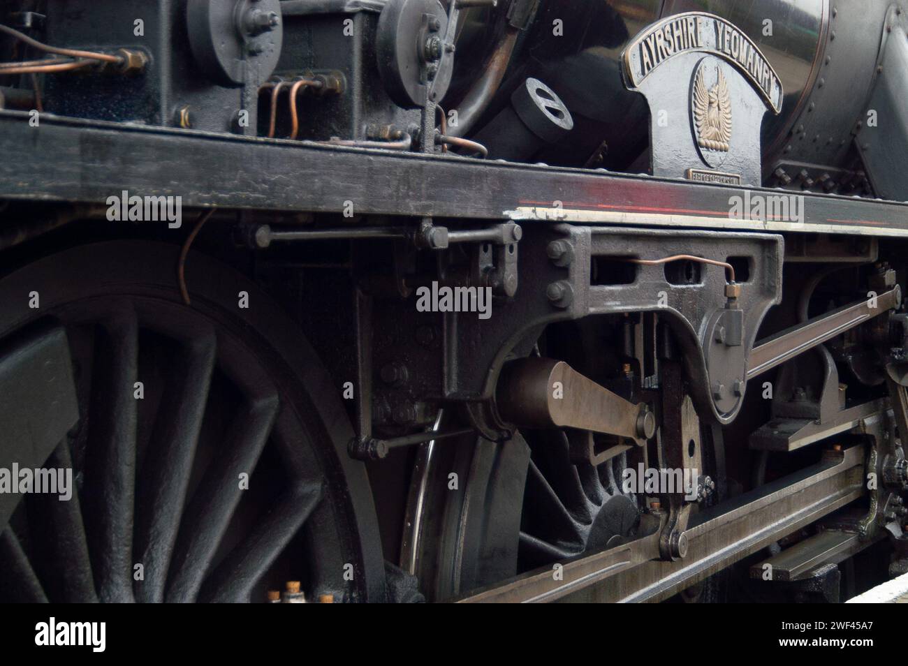 British railways class 5mt steam locomotive 45337 hi-res stock ...