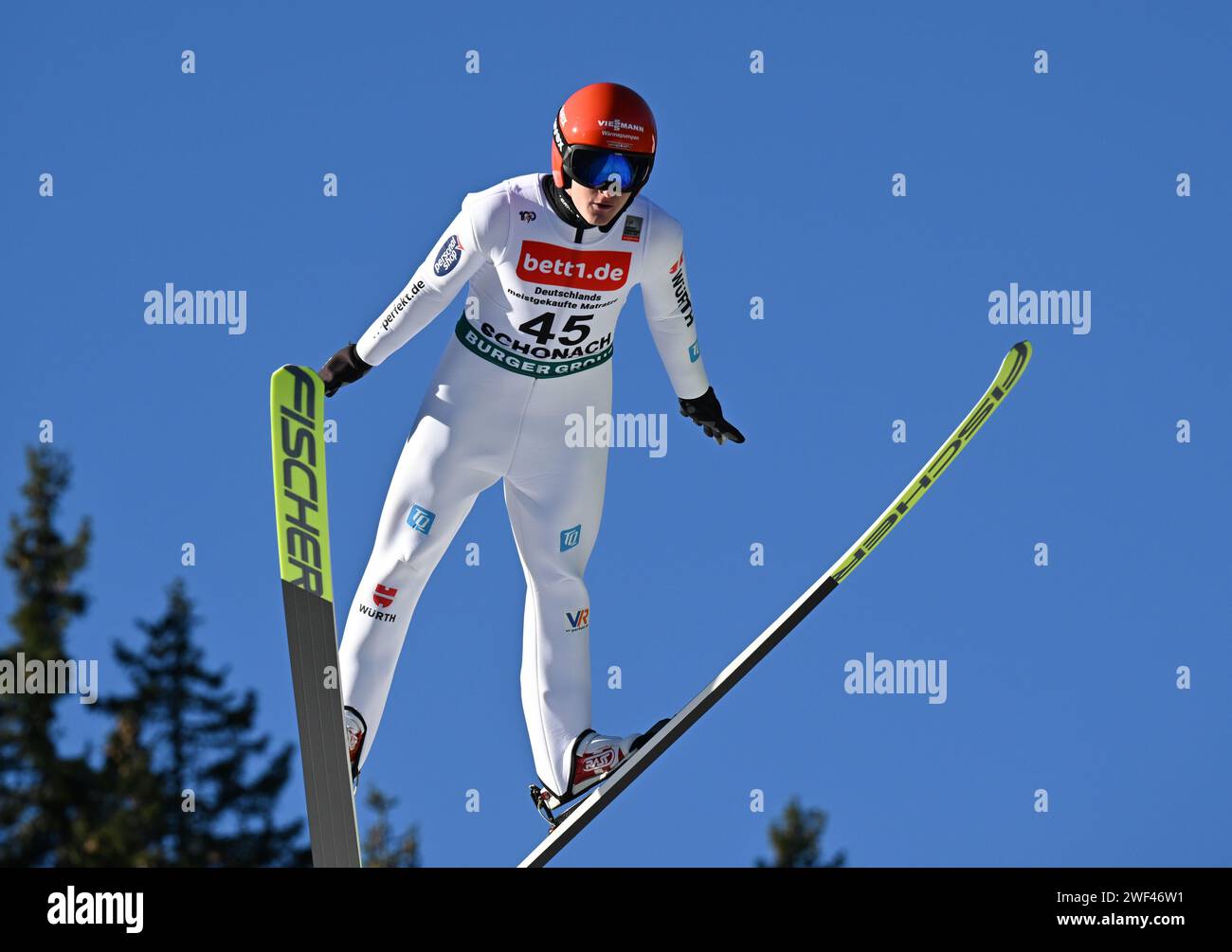Schonach Im Schwarzwald, Germany. 28th Jan, 2024. Nordic combined ...