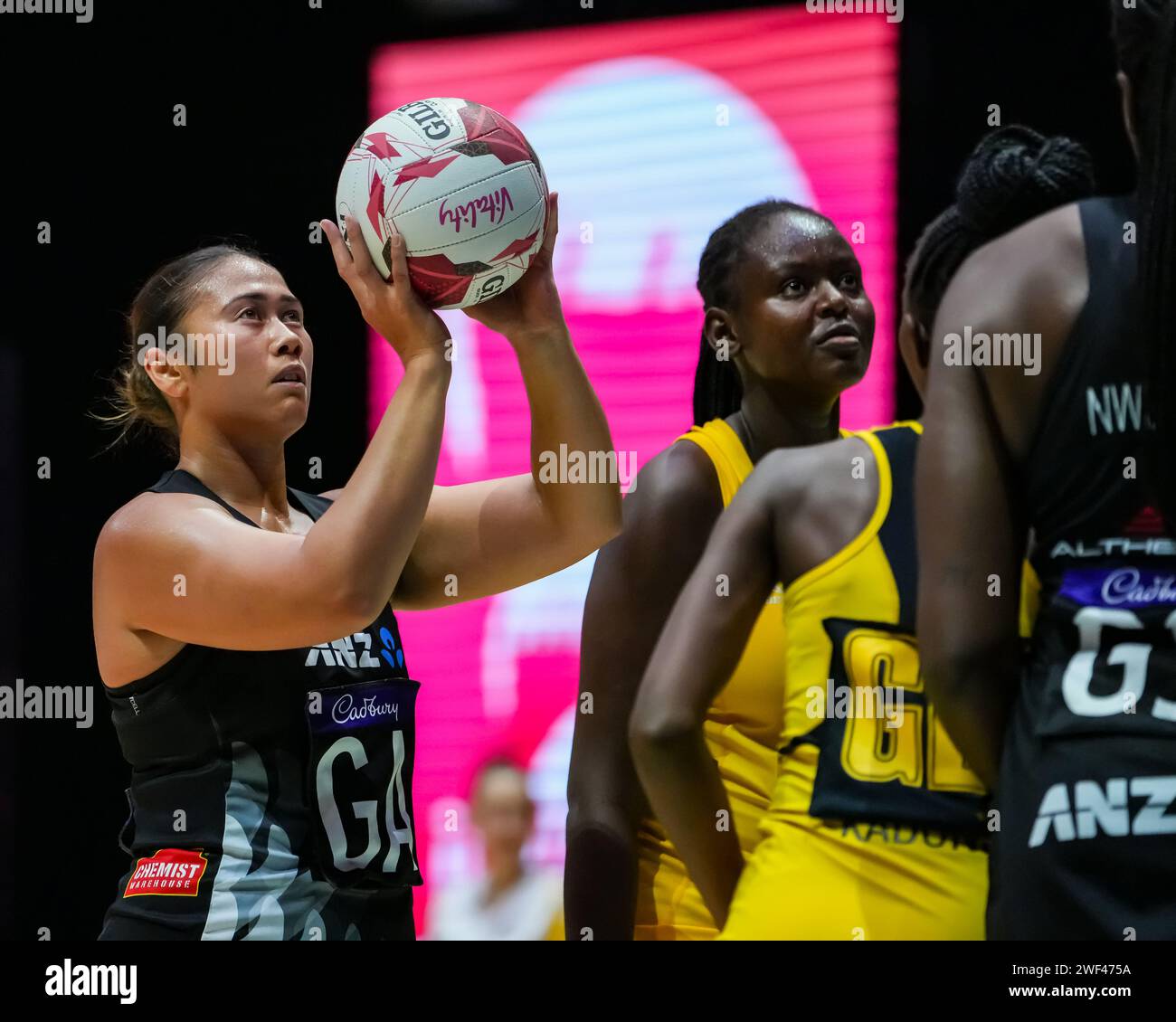 LEEDS, UK. 28th January 2024, Vitality Netball Nations Cup 2024 New ...
