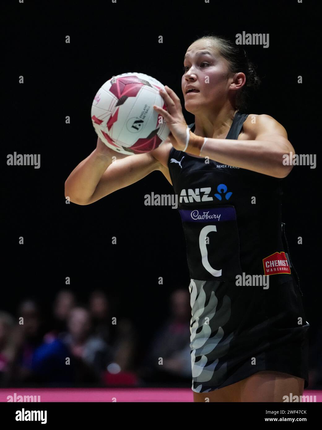 LEEDS, UK. 28th January 2024, Vitality Netball Nations Cup 2024 Whitney ...