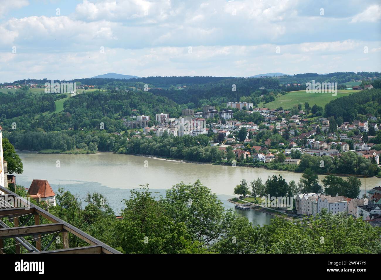 Passau is known for its old town and baroque buildings, including St ...