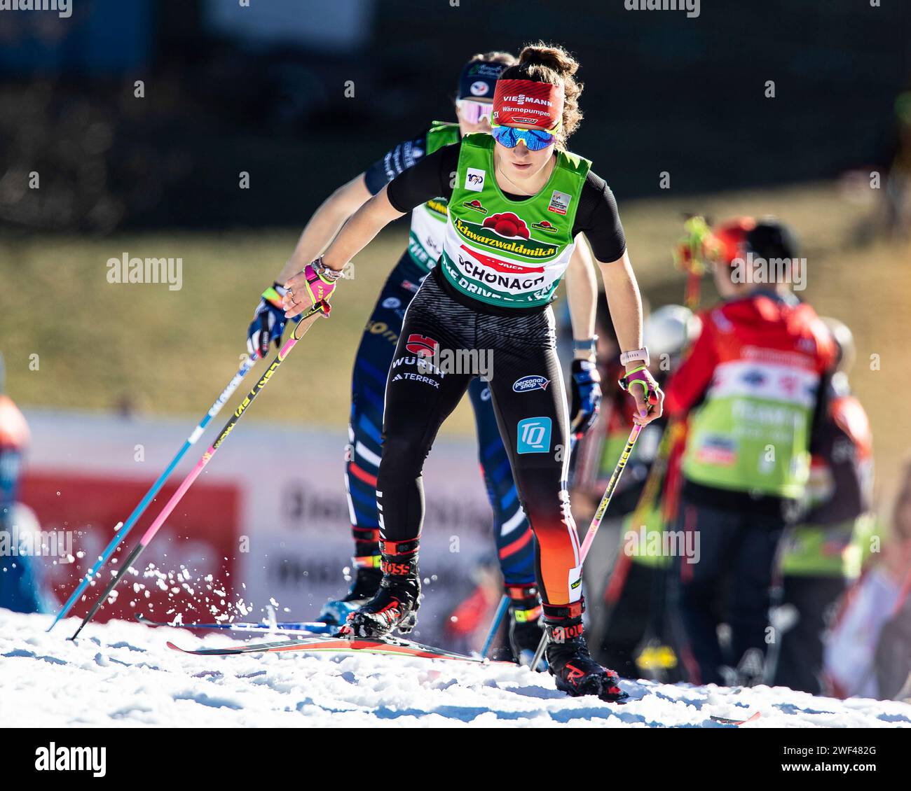 Nathalie Armbruster #03 in der Loipe beim Langlauf GER, FIS Weltcup ...