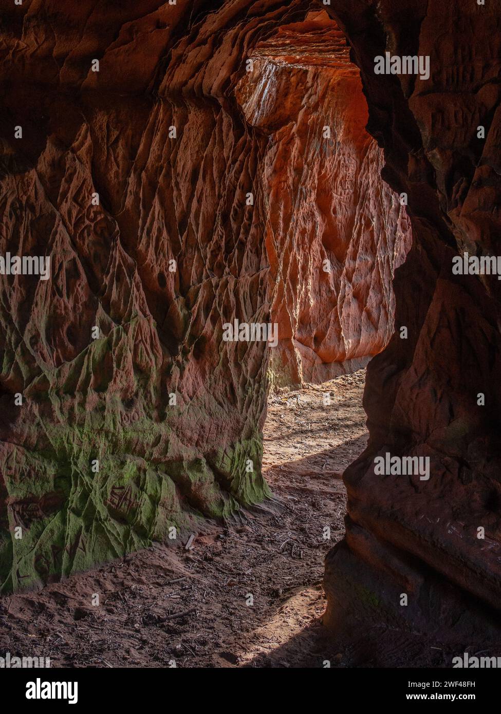 Lacey's caves river eden hi-res stock photography and images - Alamy