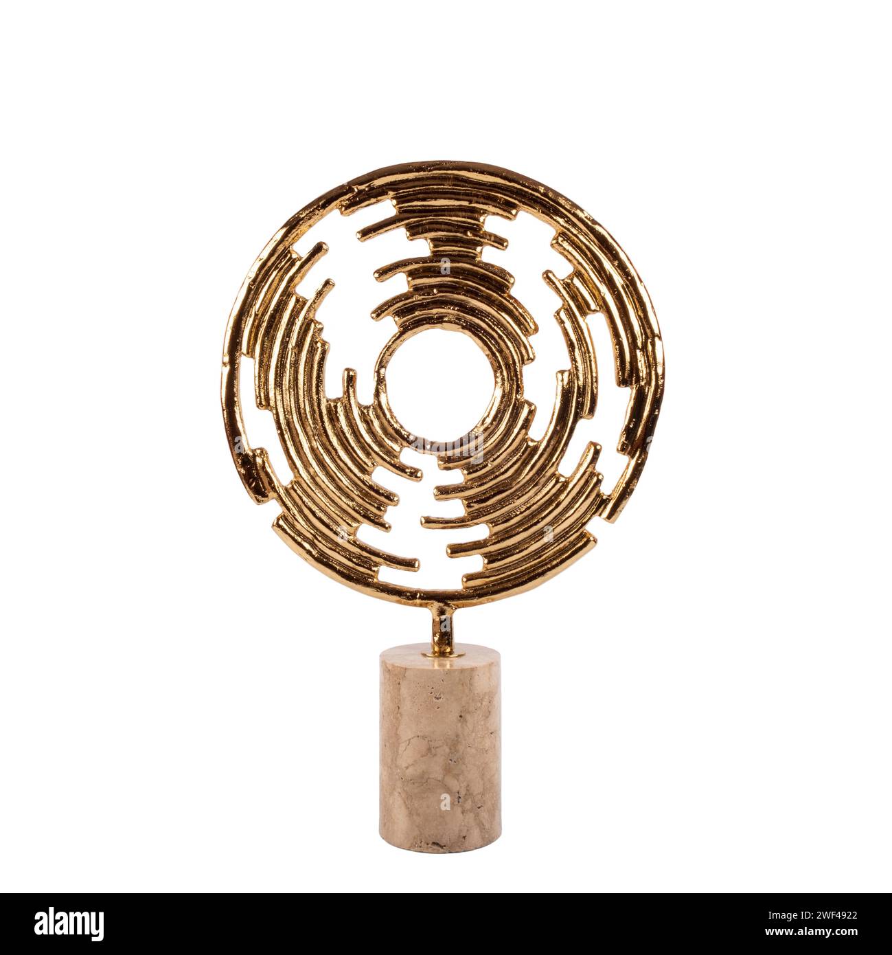 luxury decorative marble object isolated on white Stock Photo - Alamy