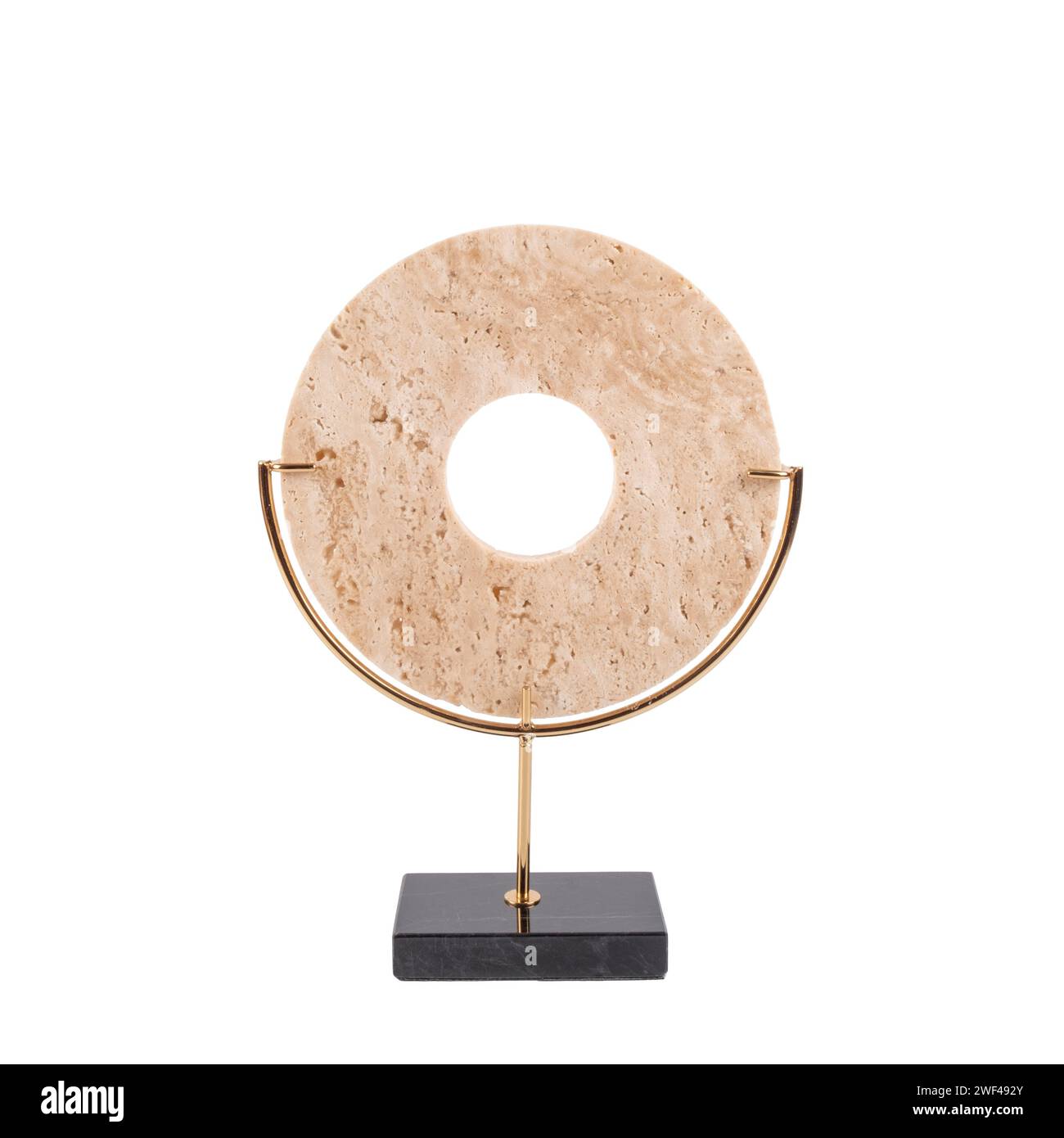 luxury decorative marble object isolated on white Stock Photo - Alamy