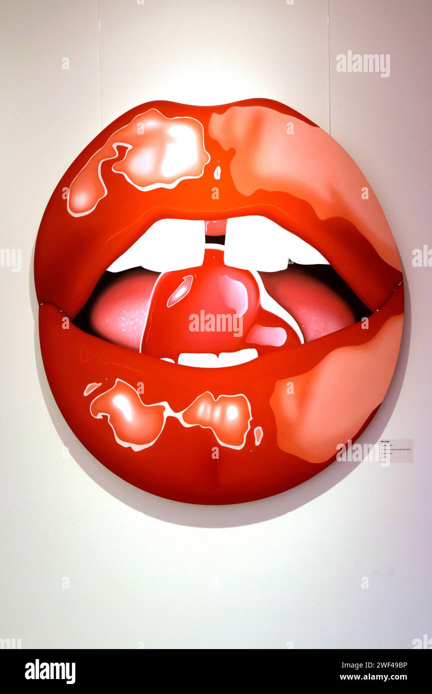 Non Exclusive: Red a solo exhibition by artist Sara Pope at Grove ...