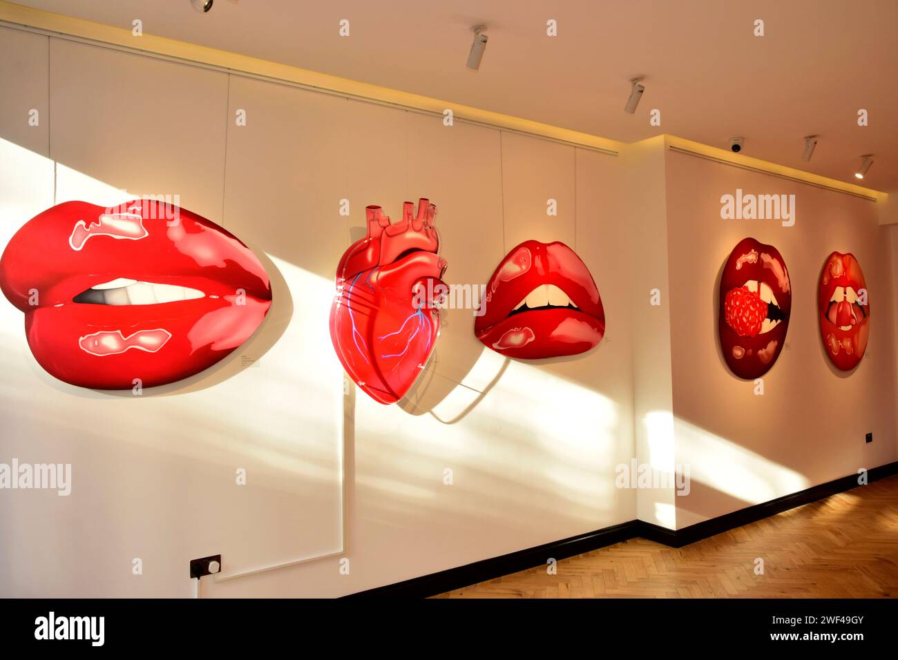 Non Exclusive: Red a solo exhibition by artist Sara Pope at Grove ...