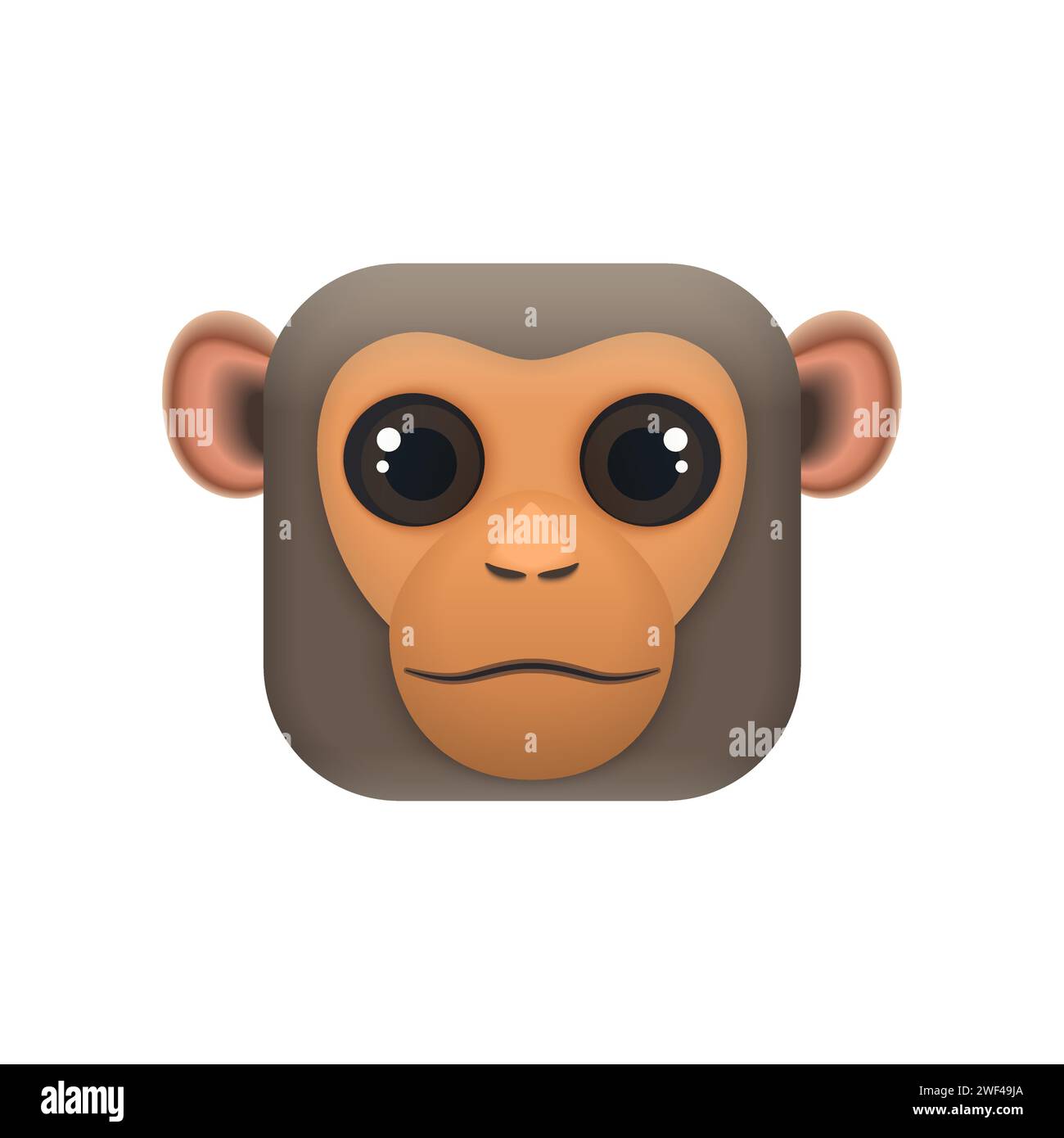 Monkey avatar hi-res stock photography and images - Alamy