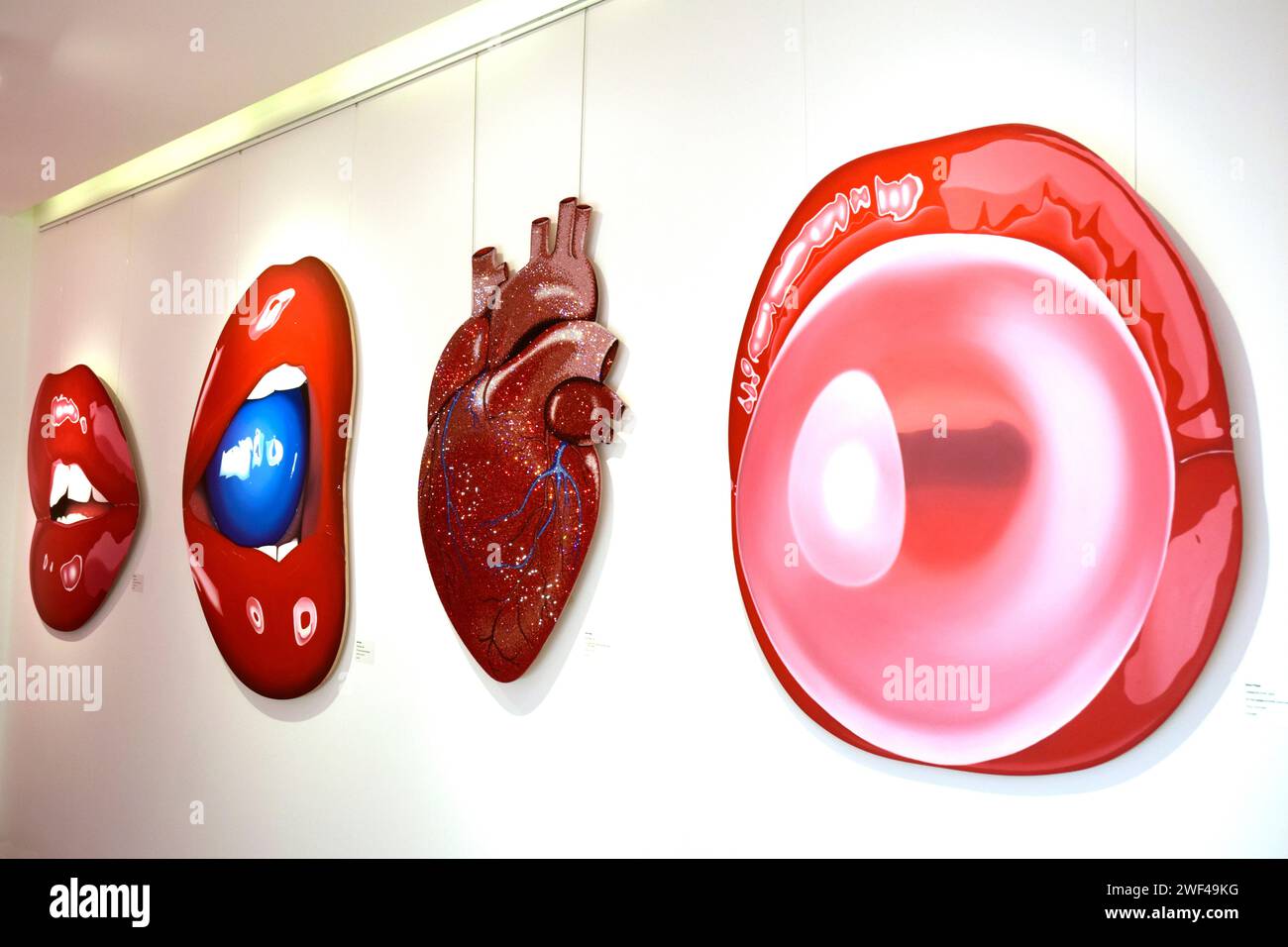 Non Exclusive: Red a solo exhibition by artist Sara Pope at Grove ...