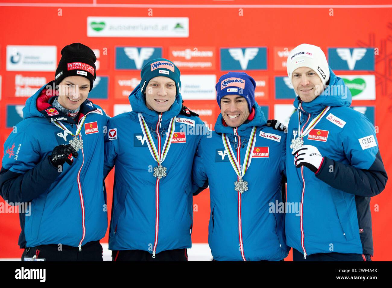Manuel Fettner (Oesterreich), Jan Hoerl (Oesterreich), Stefan Kraft ...